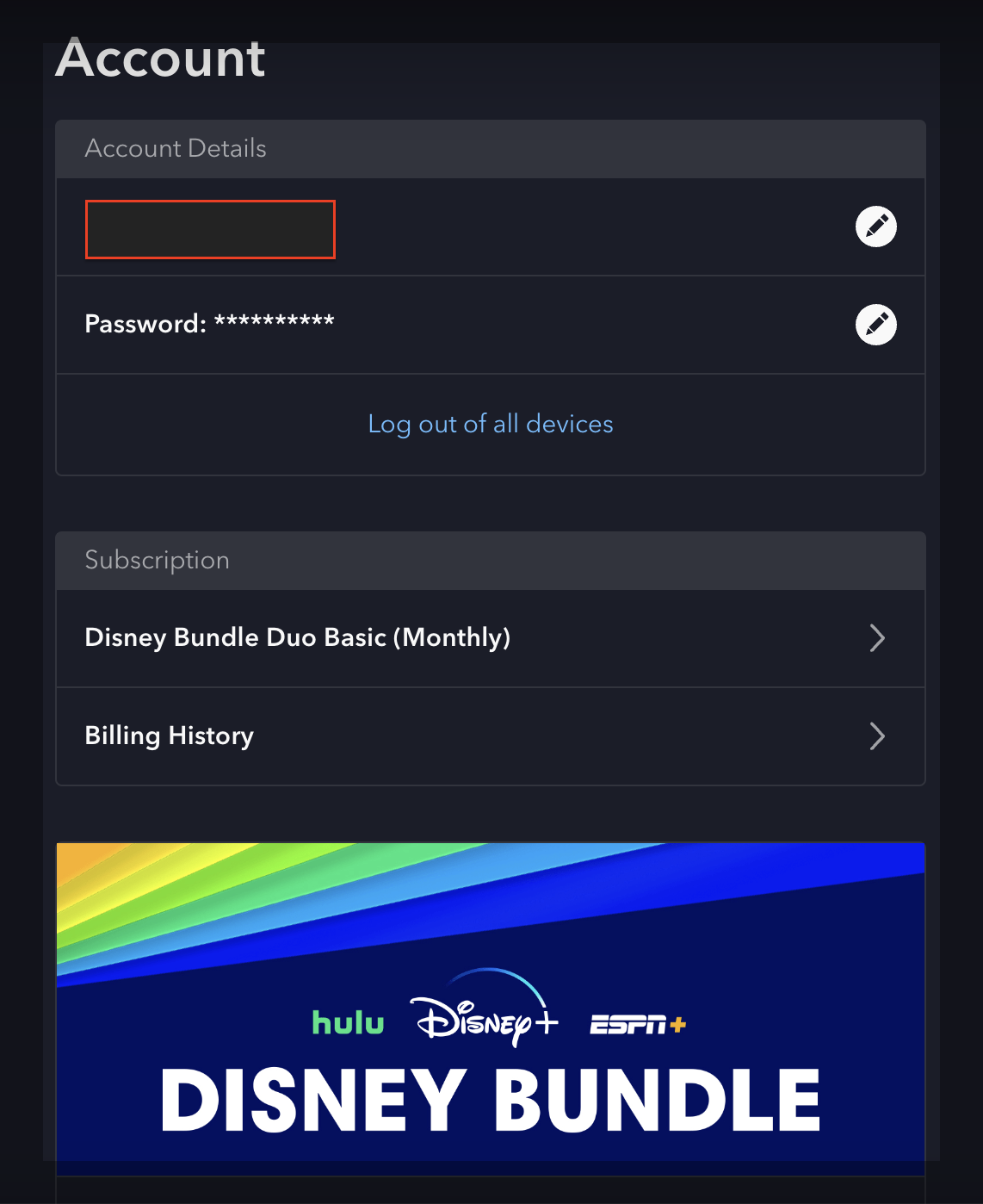 Can’t sign into hulu with Disney bundle » RikoNw